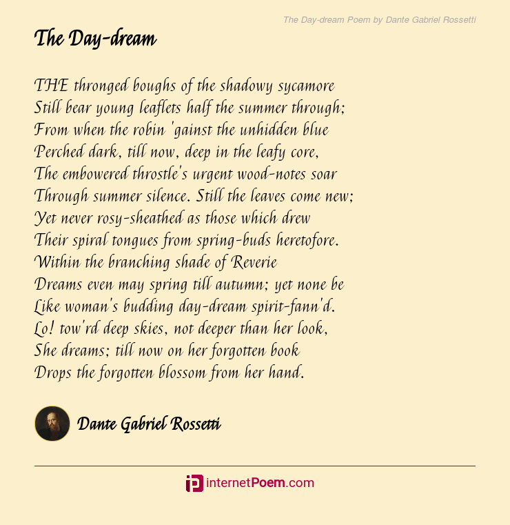 The Day-dream Poem by Dante Gabriel Rossetti