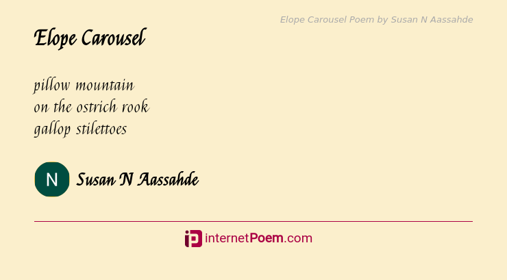 Home Unique Poem by Susan N Aassahde