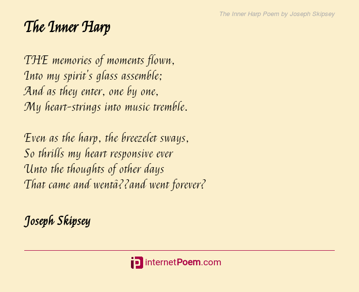 The Inner Harp Poem by Joseph Skipsey