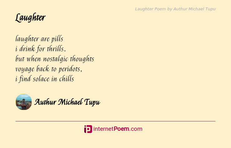 Laughter Poem by Authur Michael Tupu