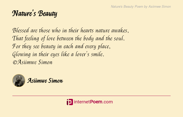 Nature's Beauty Poem by Asiimwe Simon