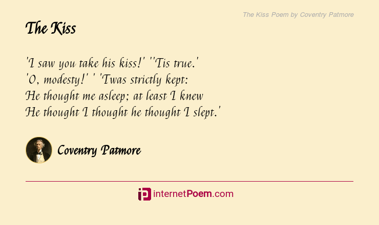 The Kiss Poem by Coventry Patmore