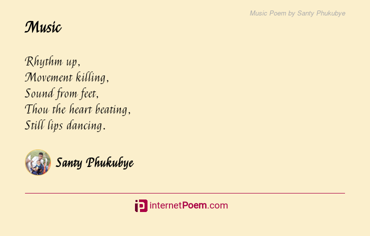 Music Poem by Santy Phukubye