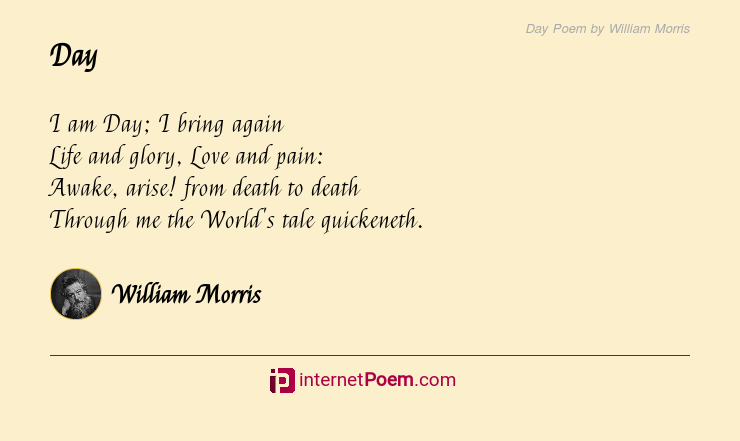 Day Poem Rhyme Scheme