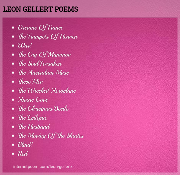 Biography of Leon Gellert