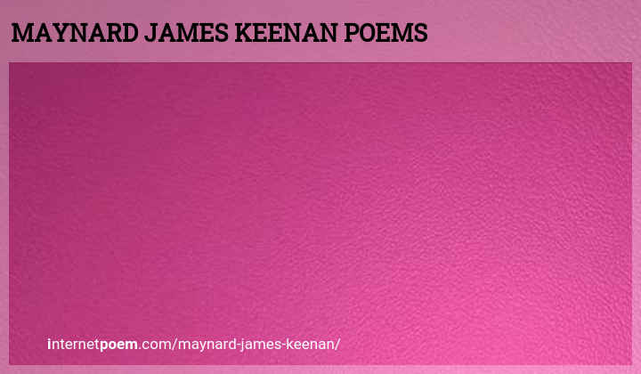 Maynard James Keenan Poems