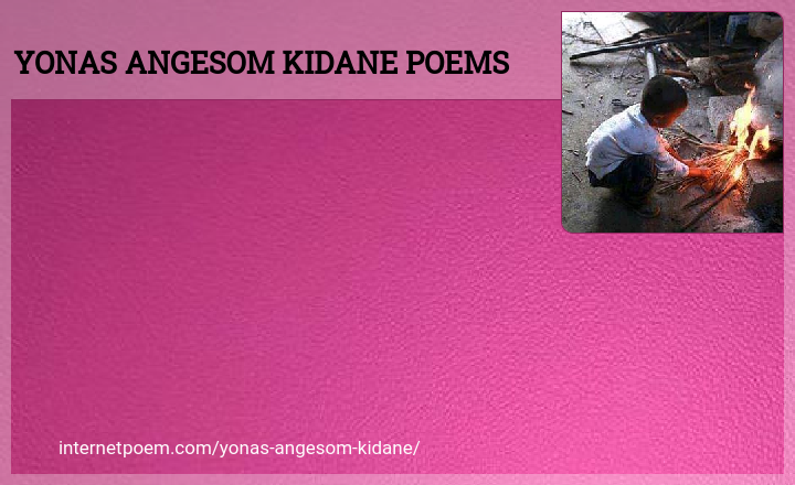 Biography of Yonas Angesom Kidane
