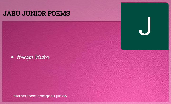 Jabu Junior Poems