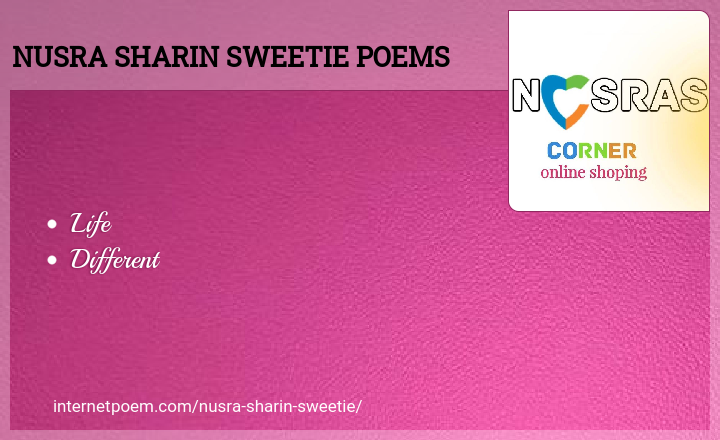 Nusra Sharin Sweetie Love Poems