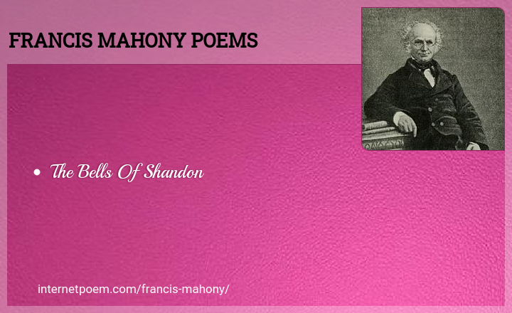 Francis Mahony Memory Poems