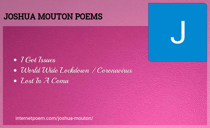 Joshua Mouton Mind Poems