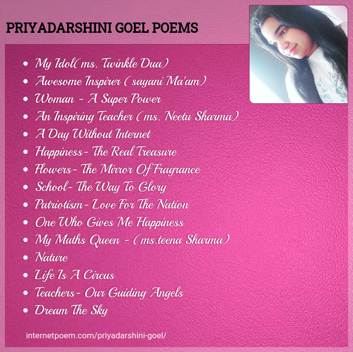 Priya Goel Dream Poems