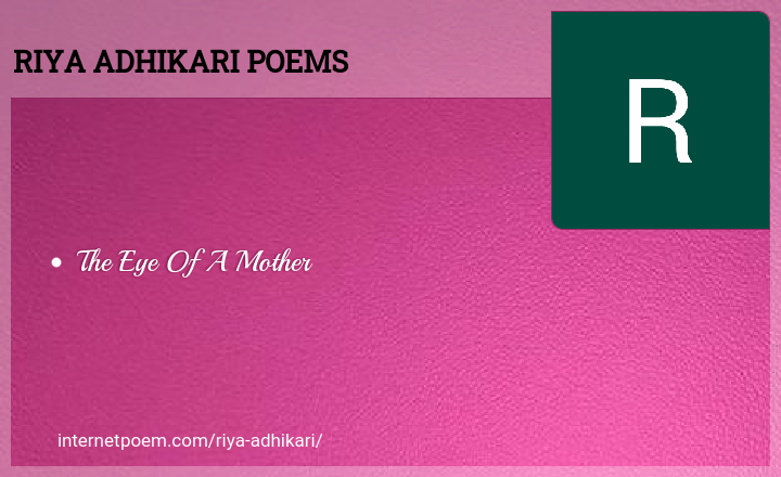Riya Adhikari Poems