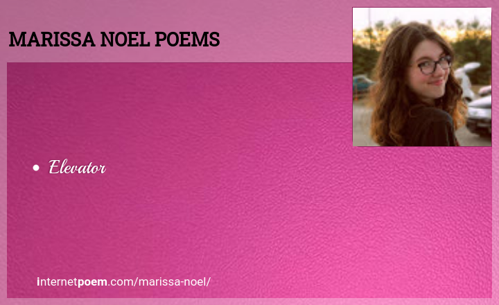 Marissa Noel Poems