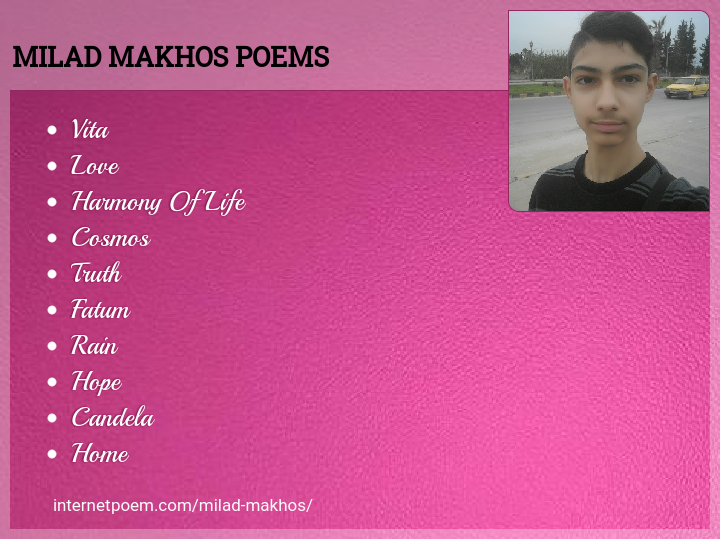 Milad Makhos Earth Poems