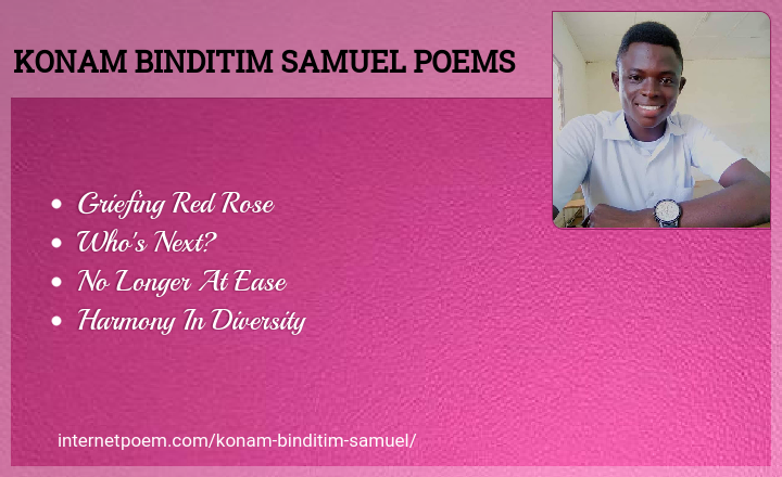 Konam Binditim Samuel Reality Poems