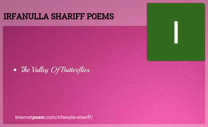 Irfanulla Shariff Poems