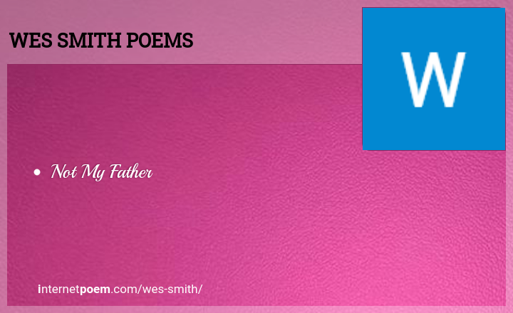 Wes Smith Poems