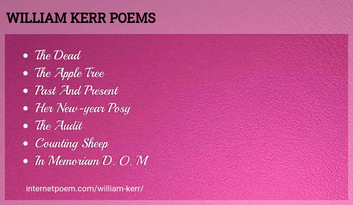 William Kerr Poems