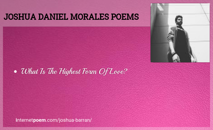 Joshua Daniel Morales Arrow Poems
