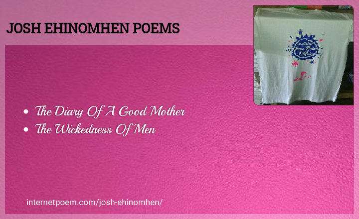Josh Ehinomhen Great Poems