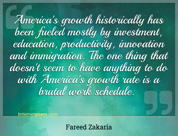 America's growth historically has been fueled mostly ... #1