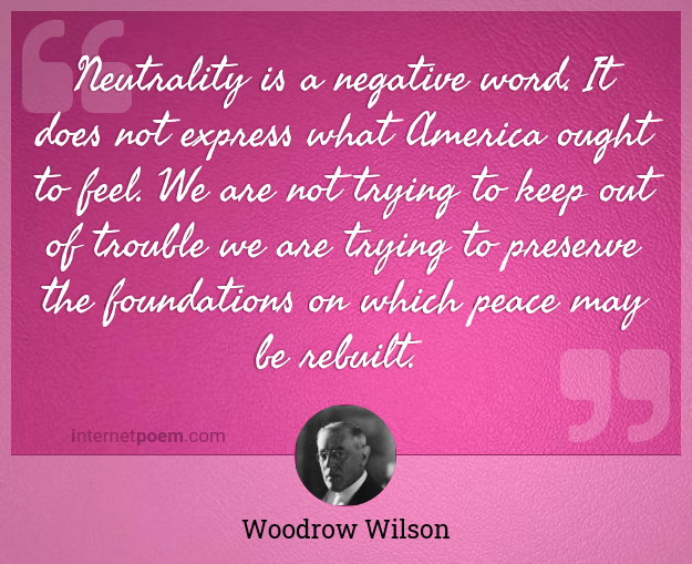 Neutrality Is A Negative Word It Does Not Express Wh 1 Neutrality Is A Negative Word It Does Not Express Wh 1